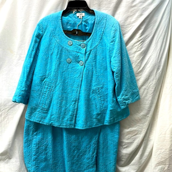 Cato | Skirts | Cato Woman 2 Piece Lined 4 Button Suit Ladies Sz 2 344 ...